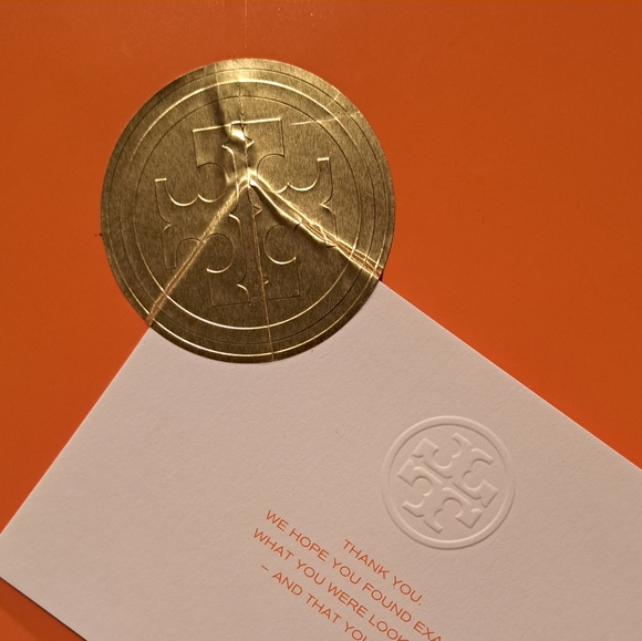 Tory Burch | Other | Tory Burch Packaging With Receipt Holder | Poshmark